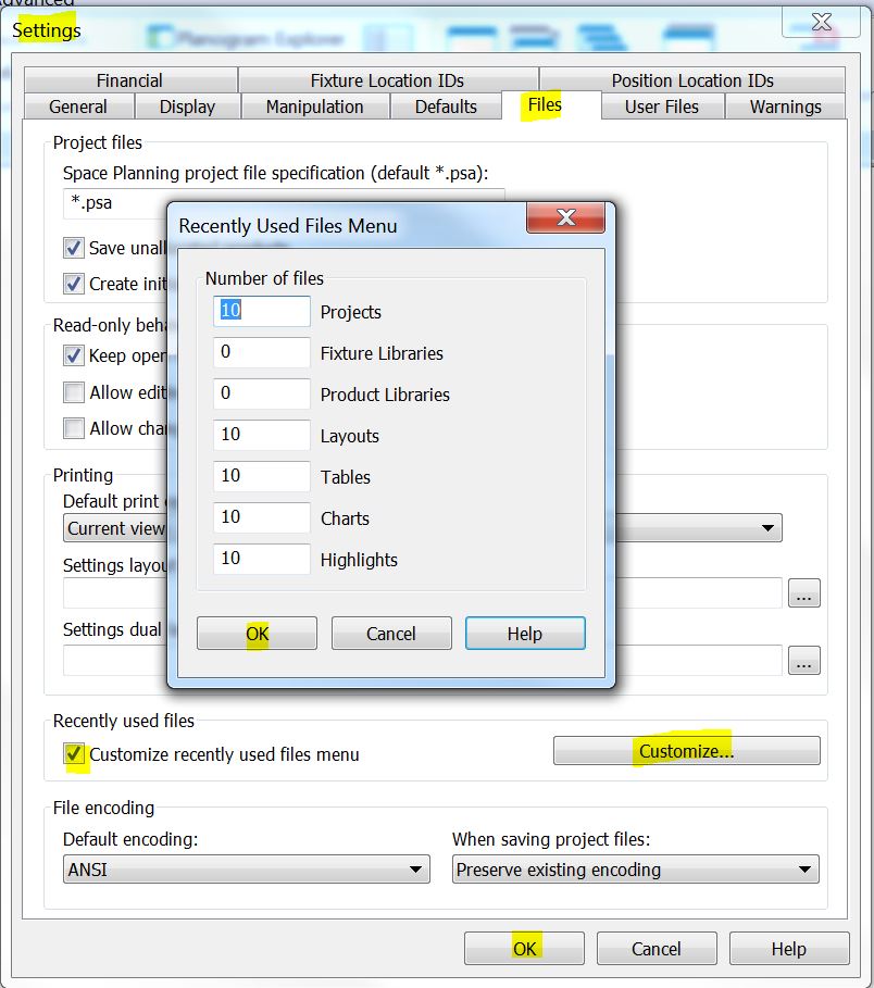 How to customize recently used files menu How to customize recently used files menu