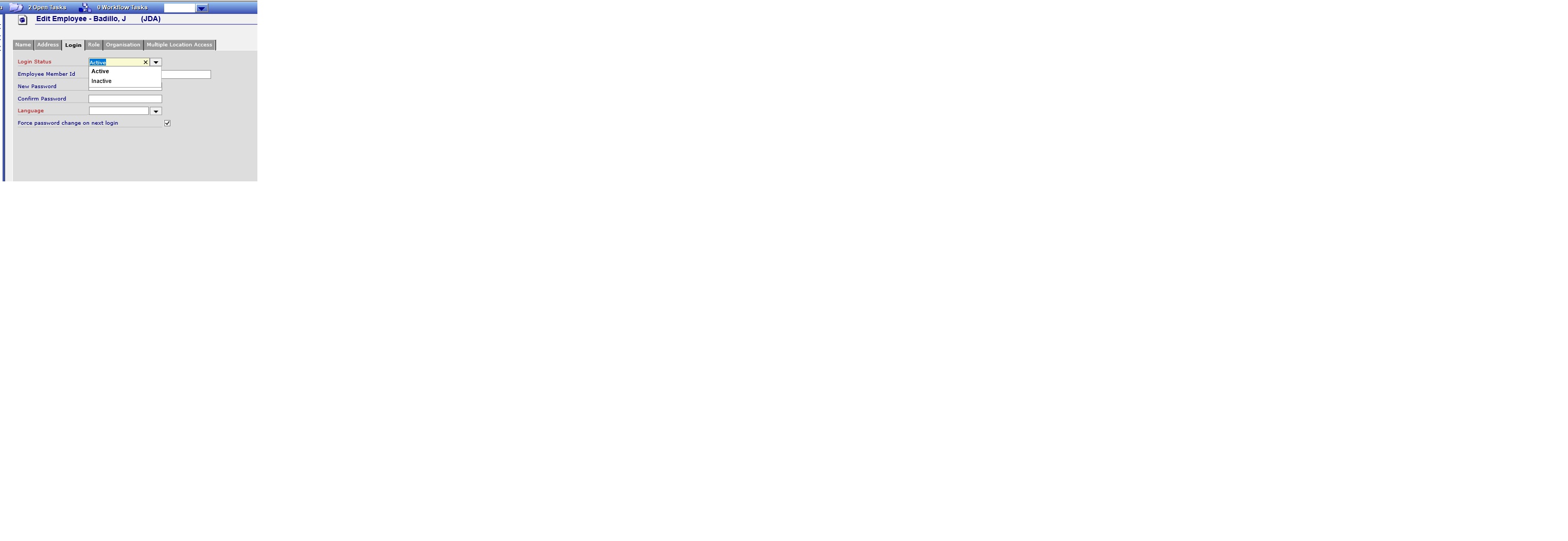 How to disable access for Specific User on Client UI