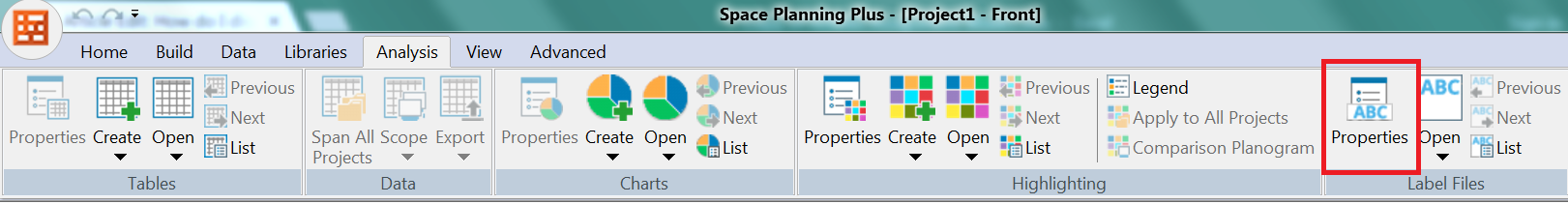 How to display label when printing to pdf?