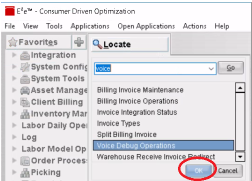 How to enable voice or vocollect tracing