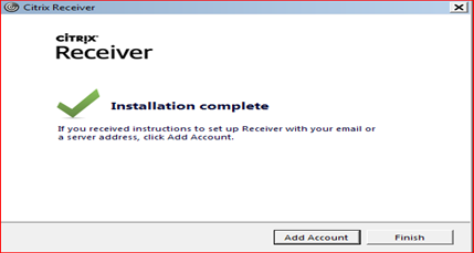 How to install Citrix Receiver v4.12
