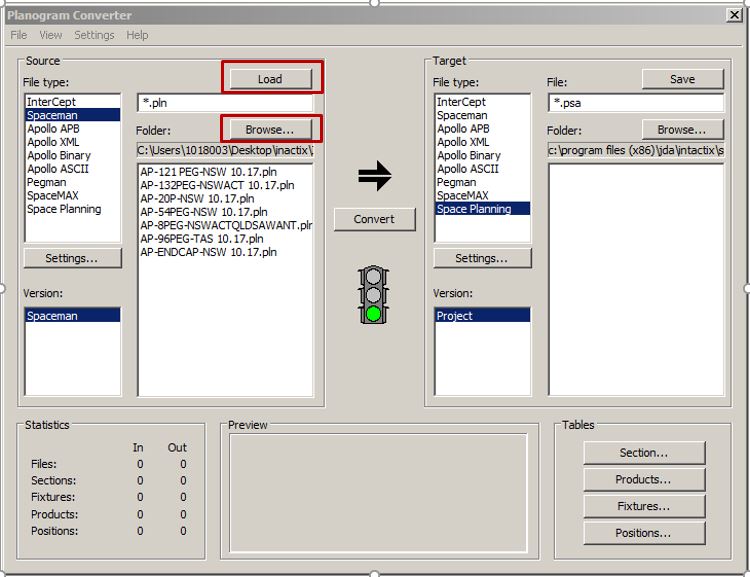 How to convert a planogram using Planogram Converter ? (video)
