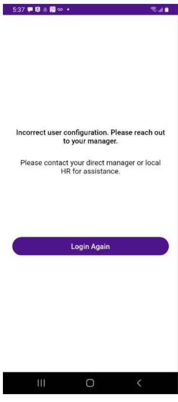 Incorrect User Configuration Error In Mobile When Sso Page Times Out 