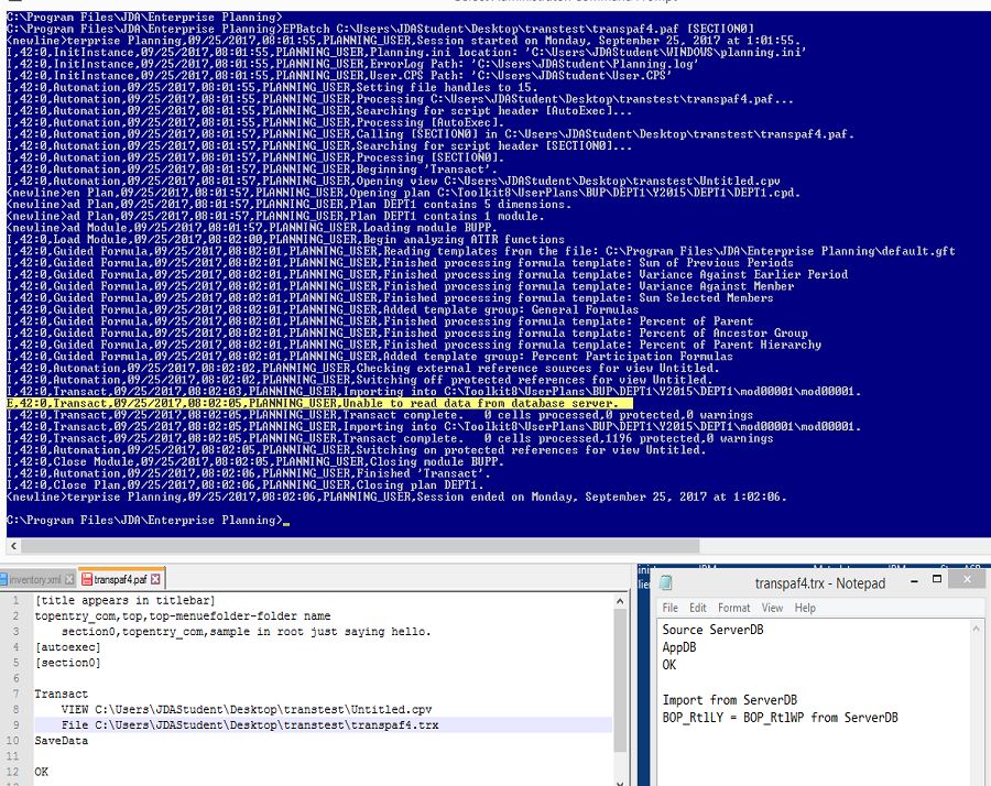 Error Transact “unable To Read Data From Database Server” If “max Wait Time” Not Suitable For 3888